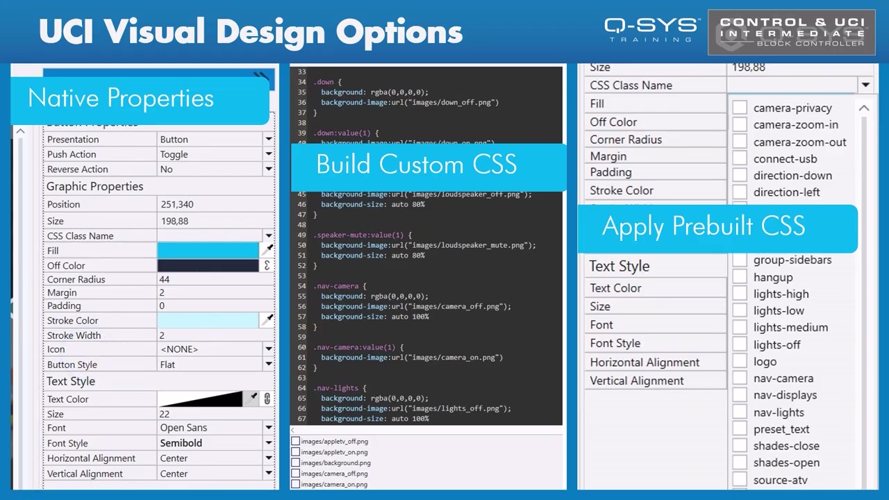 Course: Q-SYS Training: Control & UCI Intermediate Online